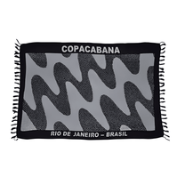 Canga Copacabana Sidewalk – Brazilian Beach Towel | Rio de Janeiro ...
